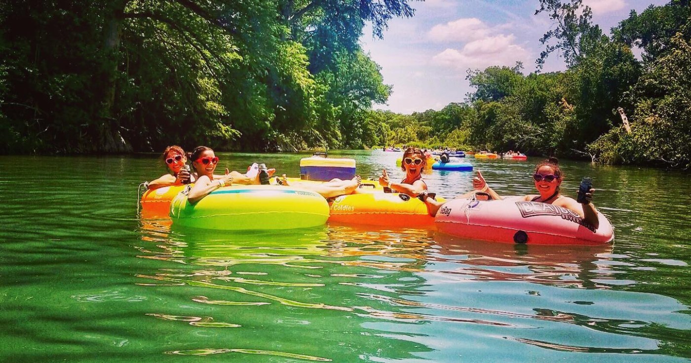 Big Gay River Floats on San Marcos River | Austin Tour Company